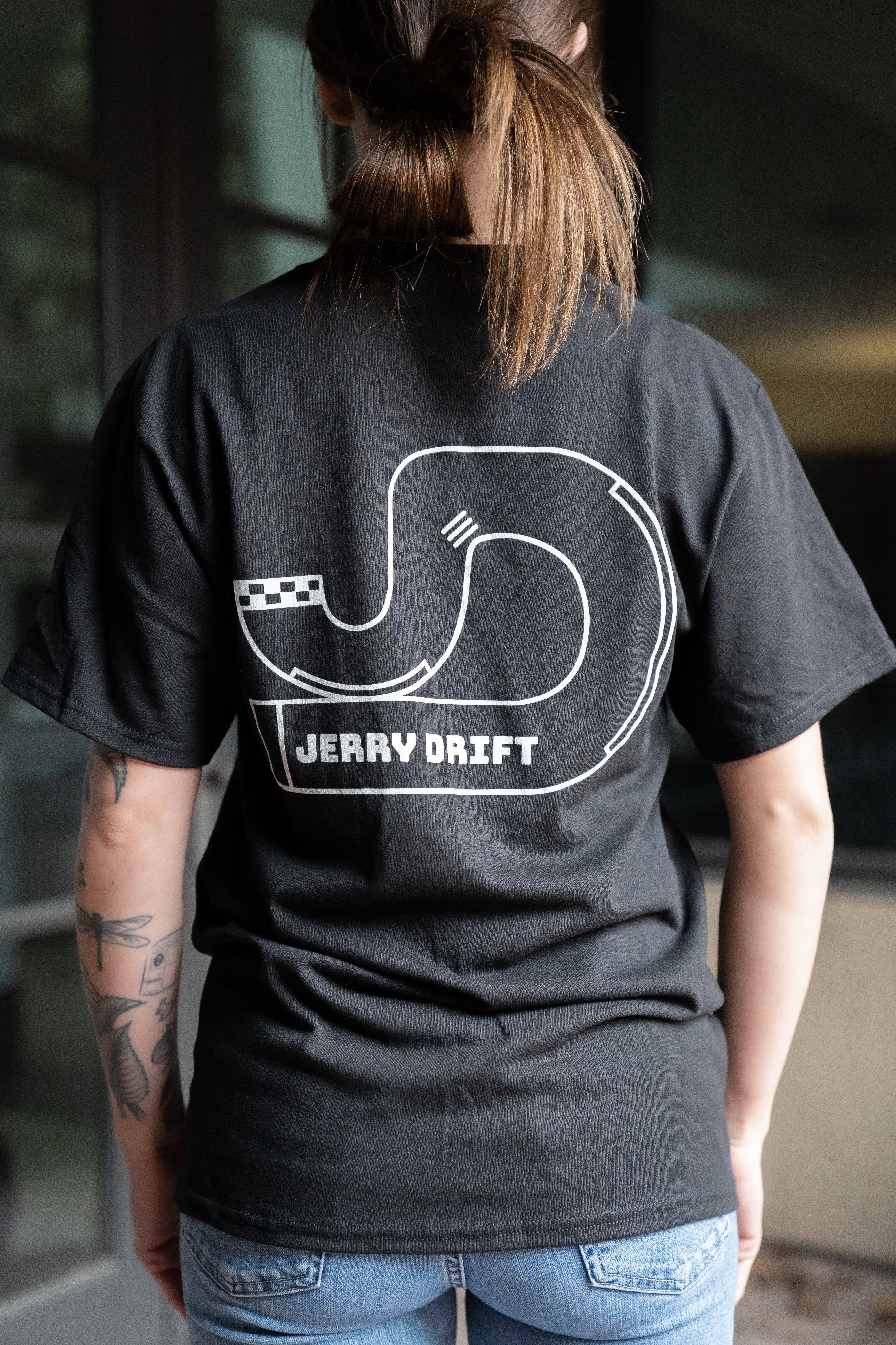 JD Track Logo T-Shirt – Jerry Drift